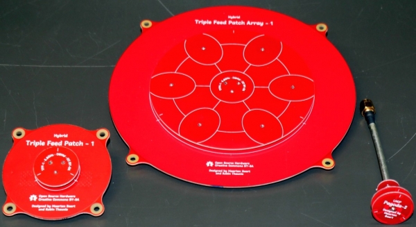 FPV 5 GHz Triple Feed Patch Array Antenna Laboratory Test Results