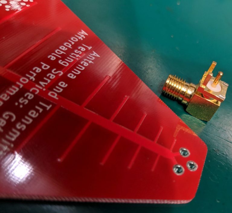 LPDA Broadband Log Periodic PCB Antenna Test Results