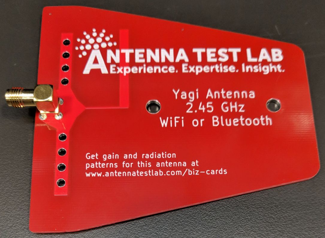 Antenna Business Cards - Real Antennas Real Business Cards