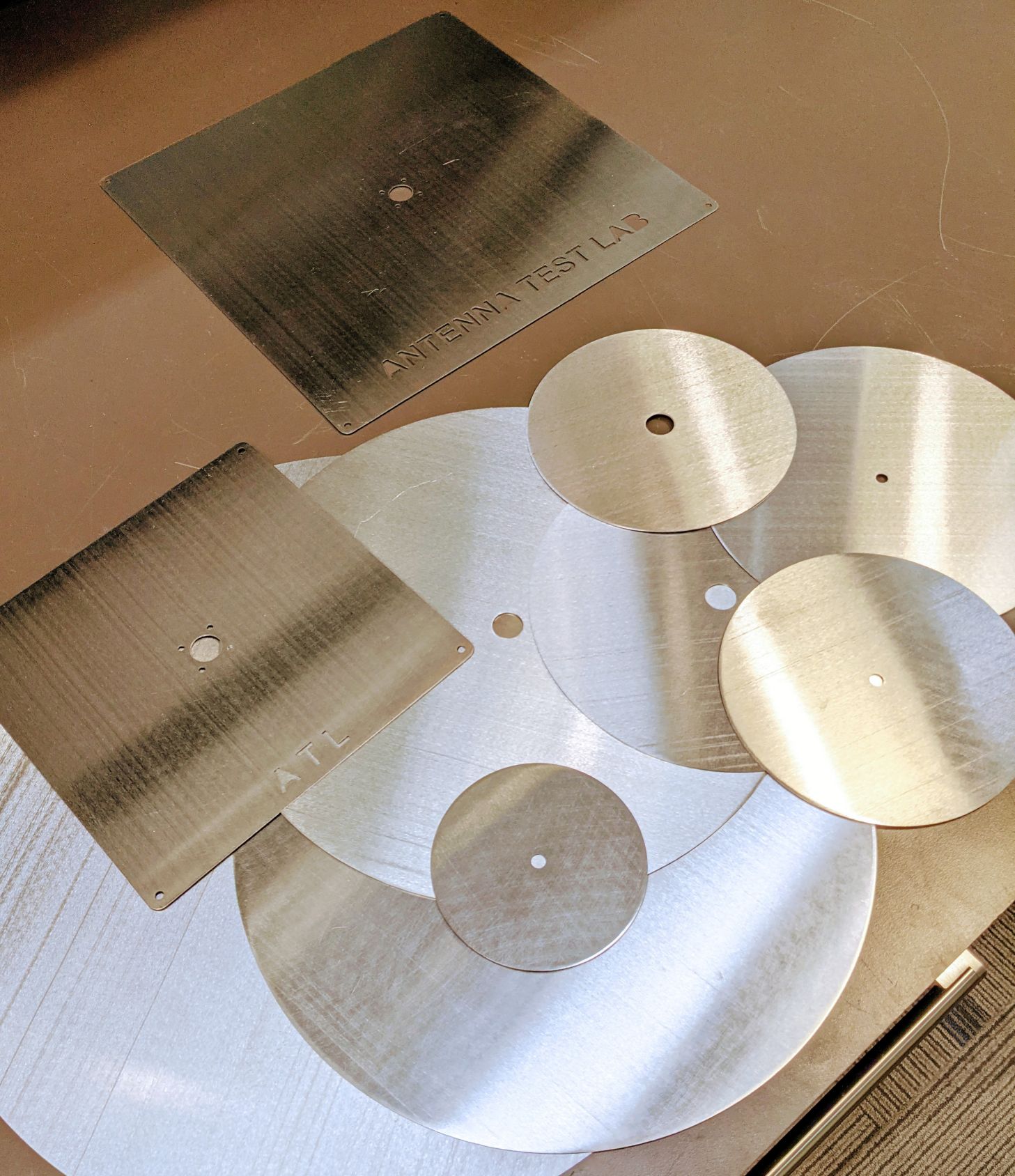 Antenna Test Lab's Test Ground Planes and Substrates